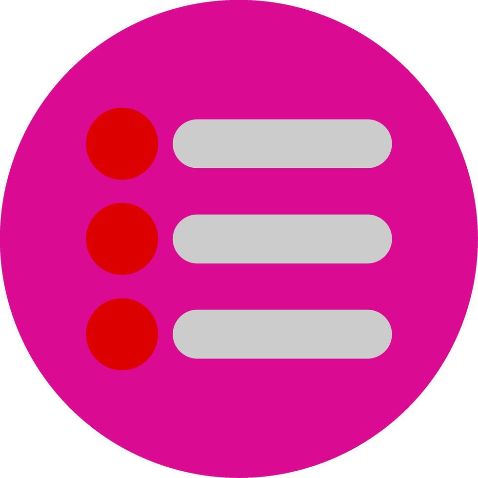 List Flat Multi Circle Icon 51875084 Vector Art at Vecteezy