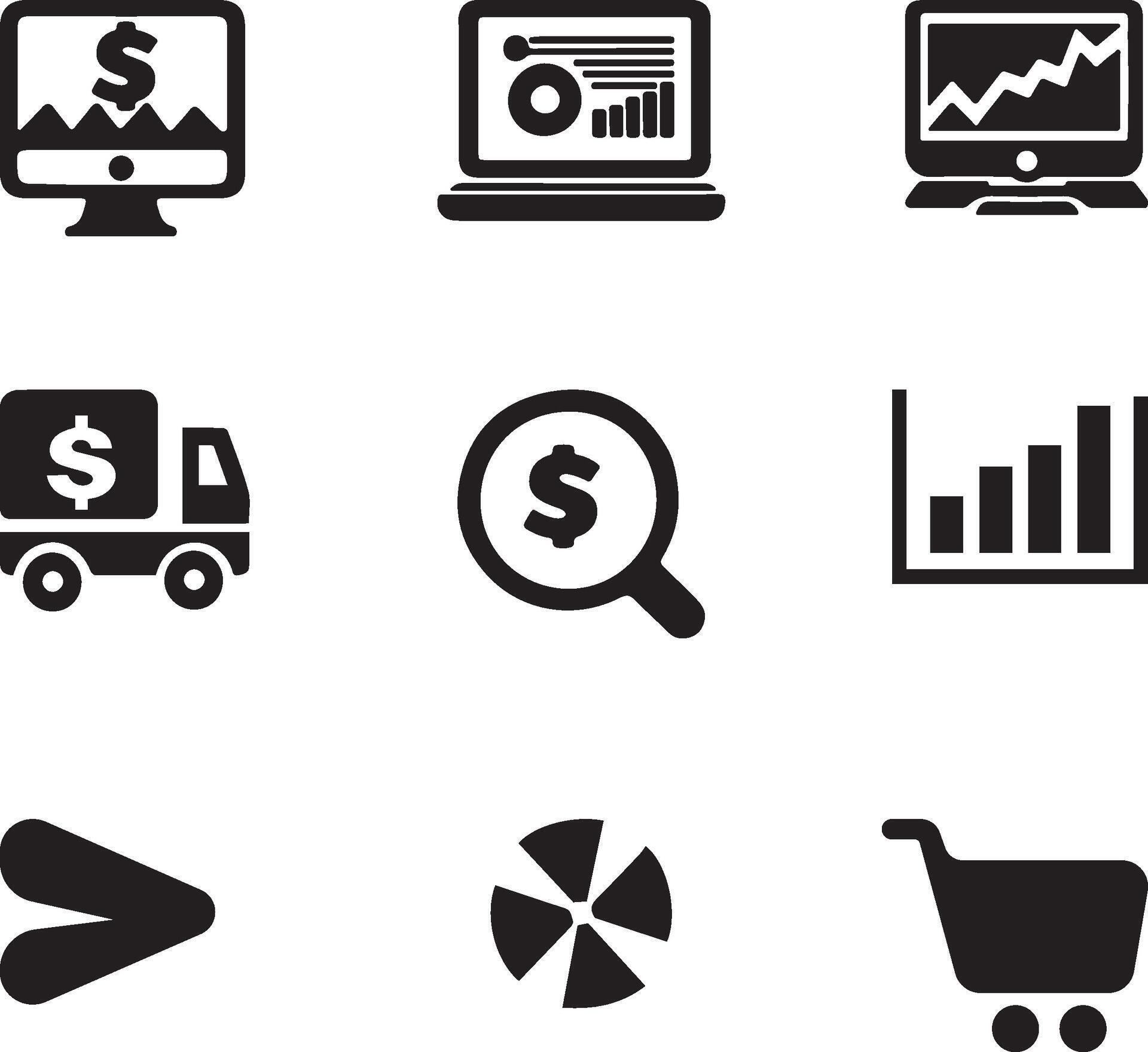 business icon design illustrator for free 51877994 Vector Art at Vecteezy