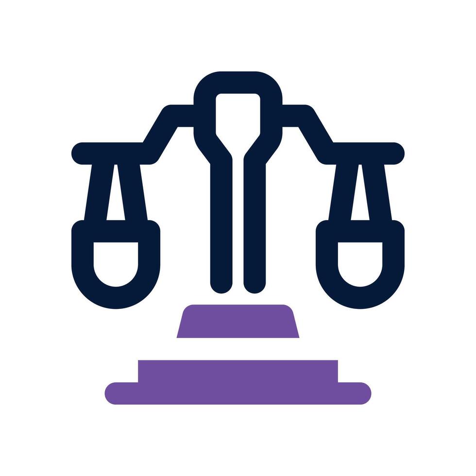 escala icono. doble tono icono para tu sitio web, móvil, presentación, y logo diseño. 51937861 ...