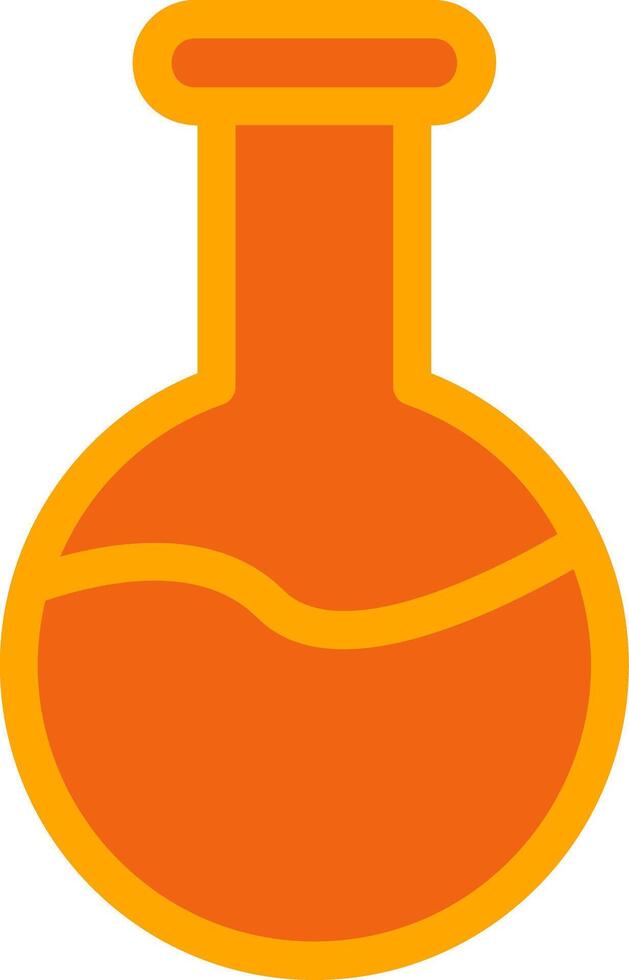 Flask Orange Filled Icon 51940340 Vector Art at Vecteezy