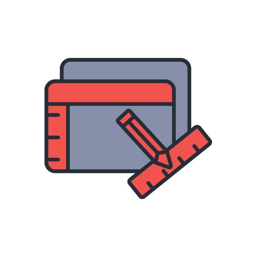 web design icon. .Editable stroke.linear style sign for use web design ...