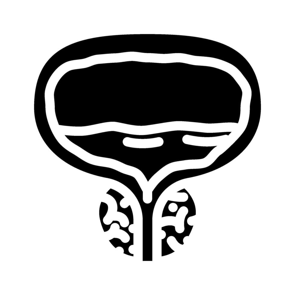 Prostate Health Man Disease Glyph Icon Illustration 52023648 Vector Art At Vecteezy