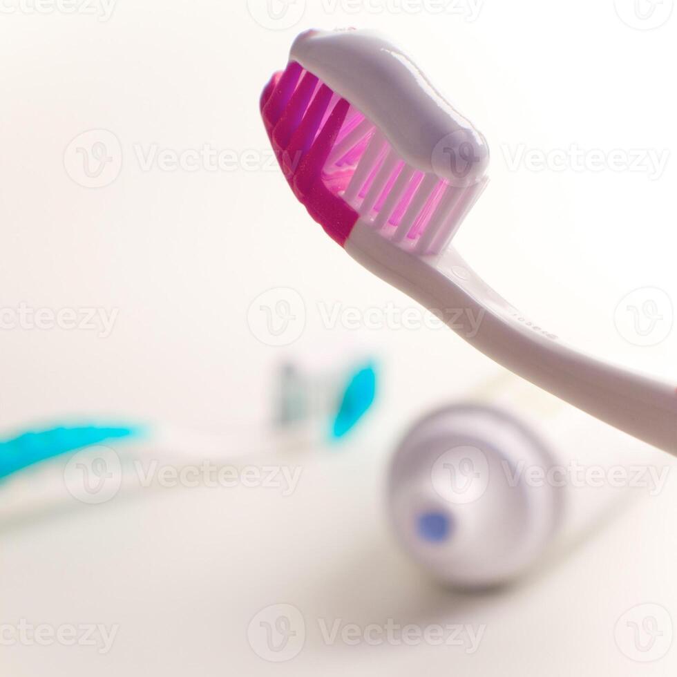 toothbrushes and toothpaste 52033875 Stock Photo at Vecteezy