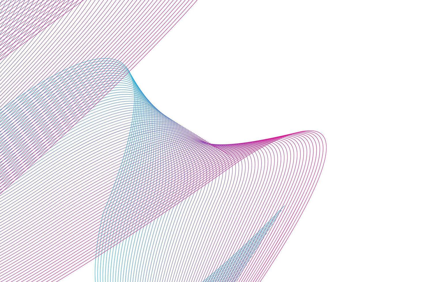 Abstract Gradient Wave Lines Background Design 52041584 Vector Art at ...