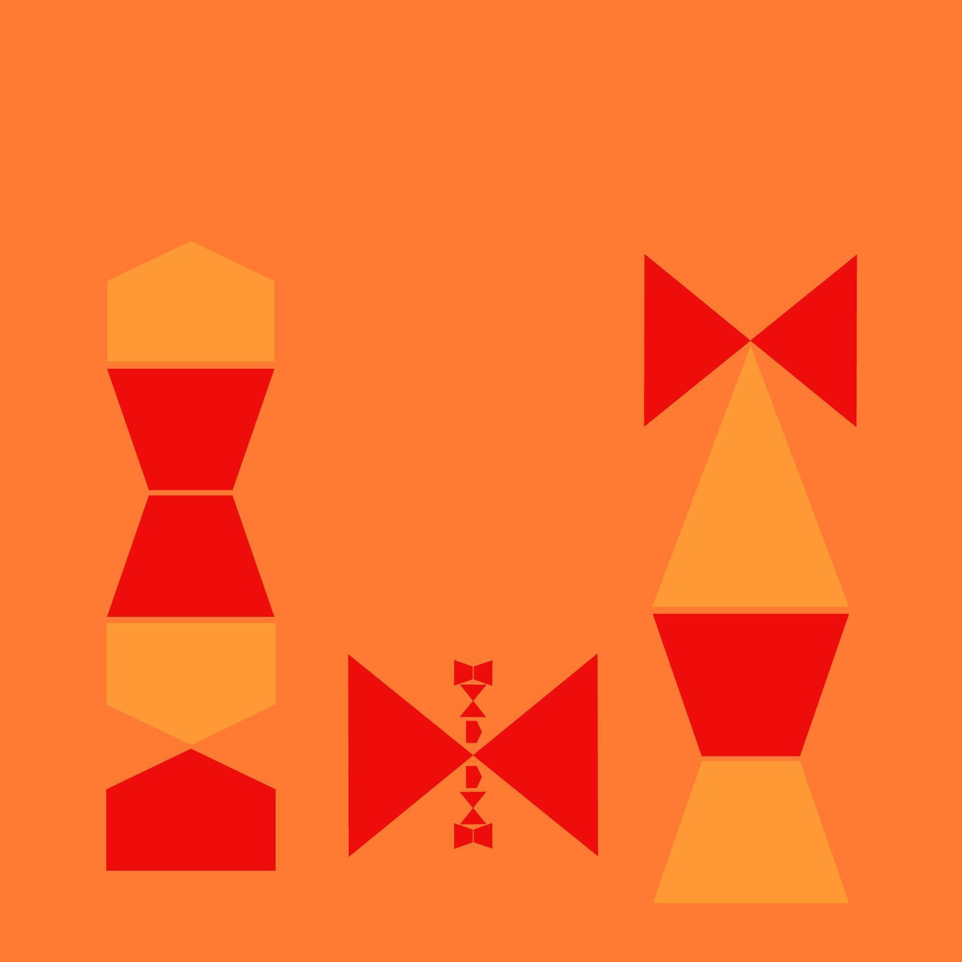 Abstract Geometric Pattern Background Triangle Parallelogram And Square Lines Color Art Design