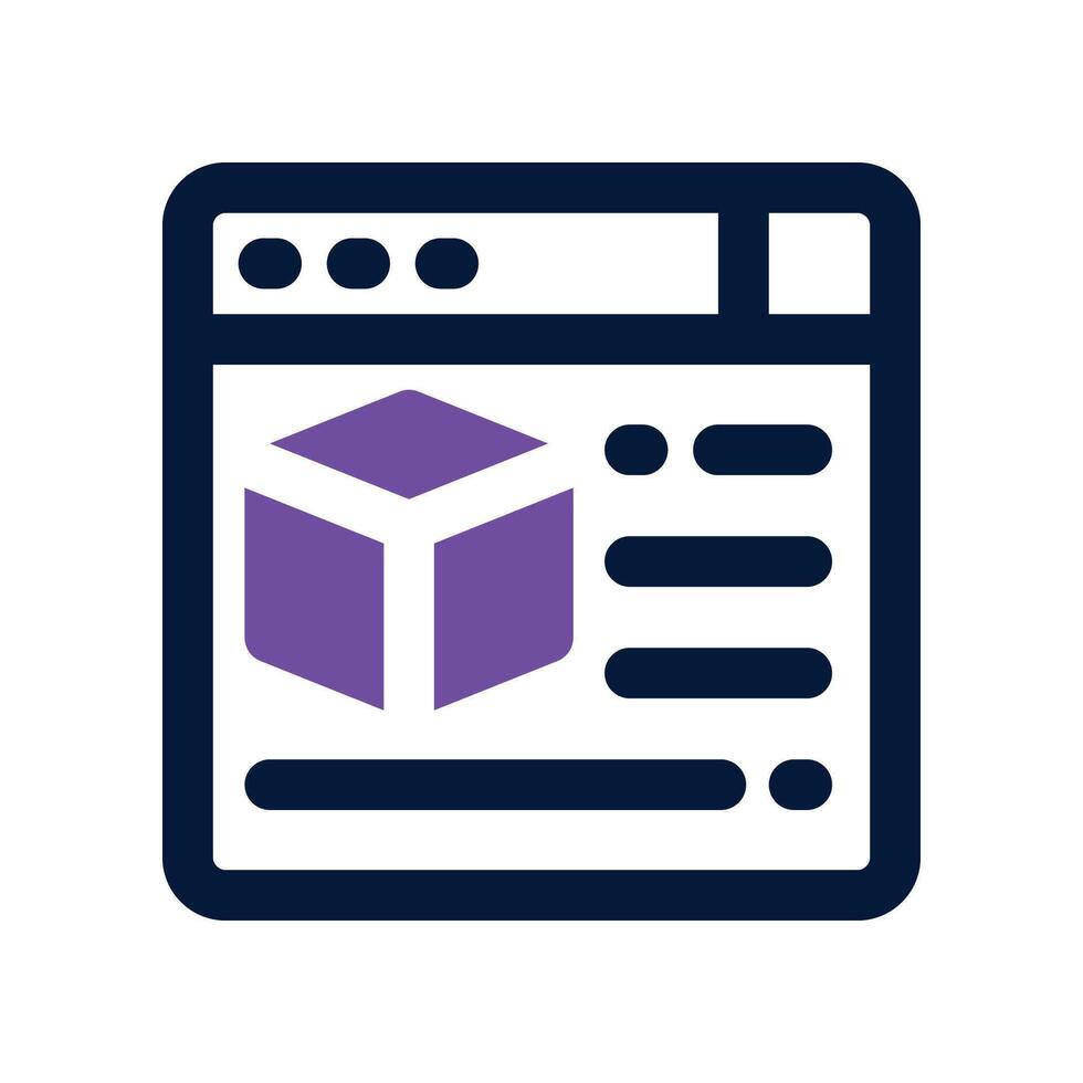 website icon. dual tone icon for your website, mobile, presentation ...