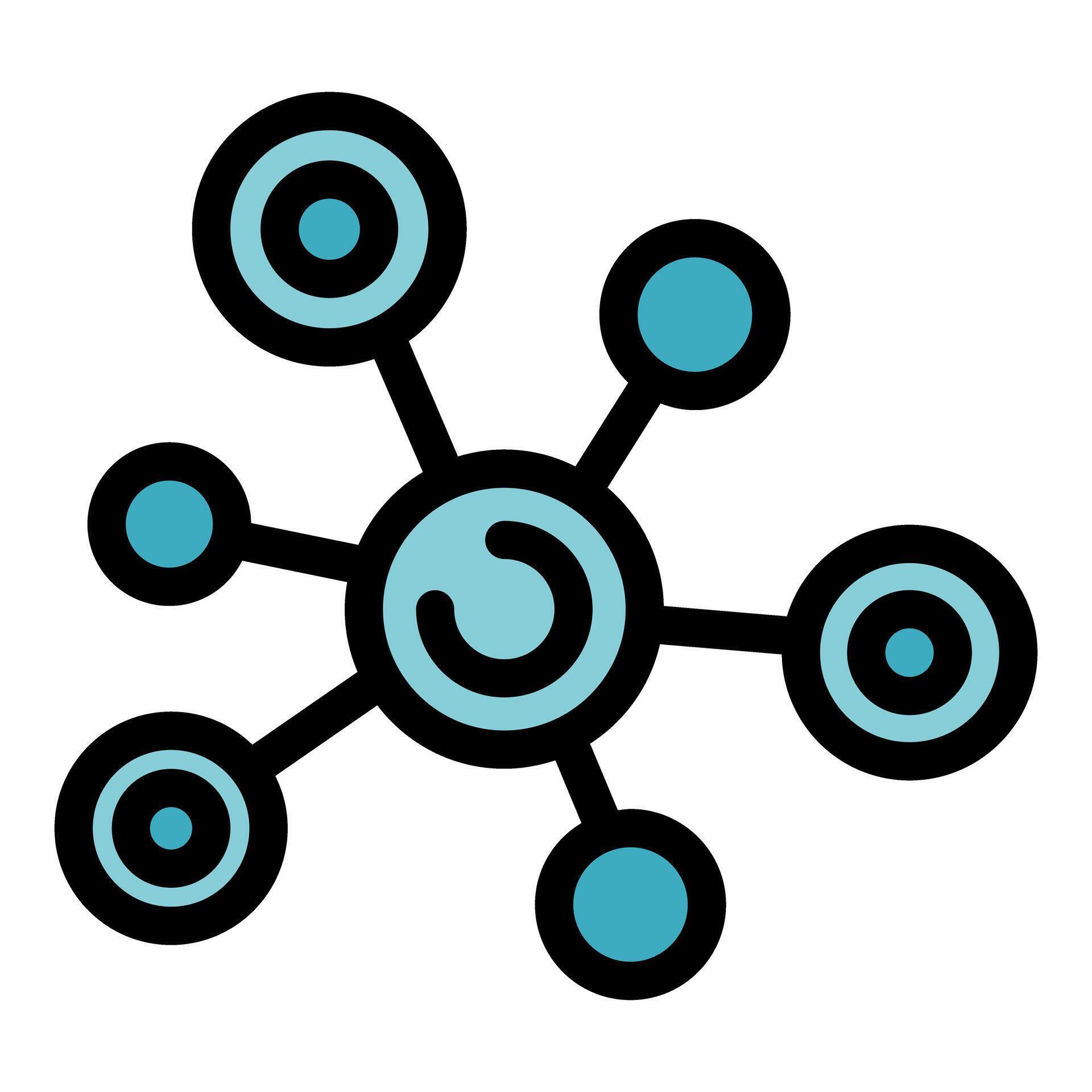 Network hub connecting data points with lines and circles 52080304 ... Network hub connecting data points with lines and circles 52080304 ...