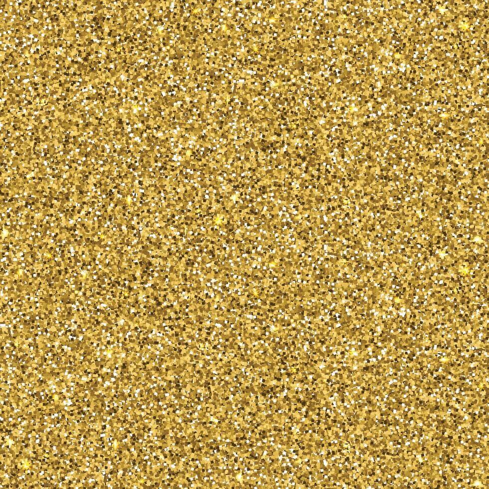 Gold glitter seamless pattern, Shiny party background with golden shimmer texture. Holiday ...