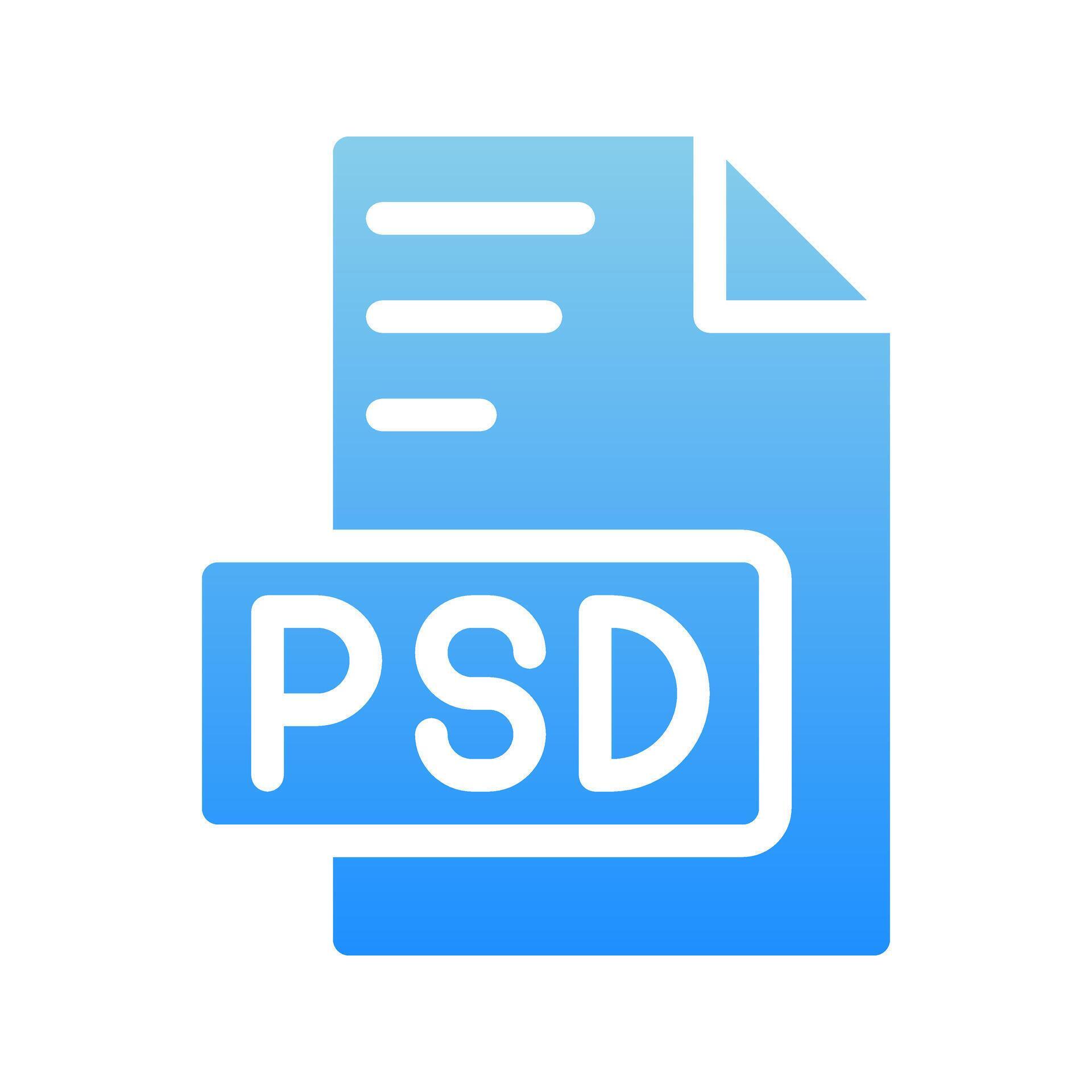 Document File Type Gradient Icons 52132909 Vector Art At Vecteezy