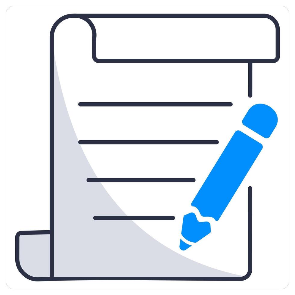 Script and text icon concept 52170301 Vector Art at Vecteezy