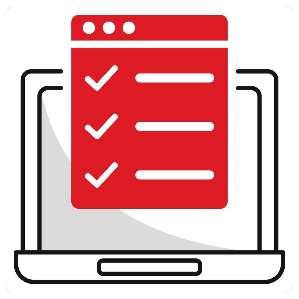 Testing Features and testing icon concept 52170821 Vector Art at Vecteezy