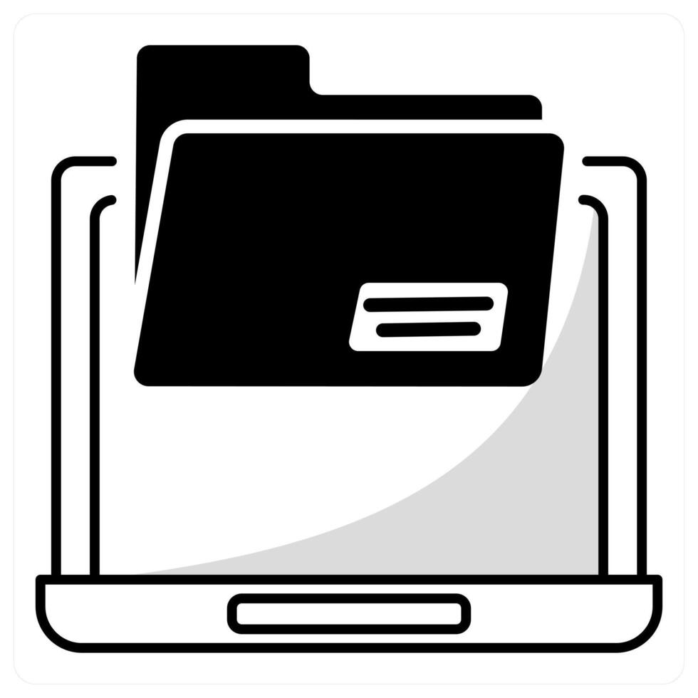 Folder and files icon concept 52171066 Vector Art at Vecteezy