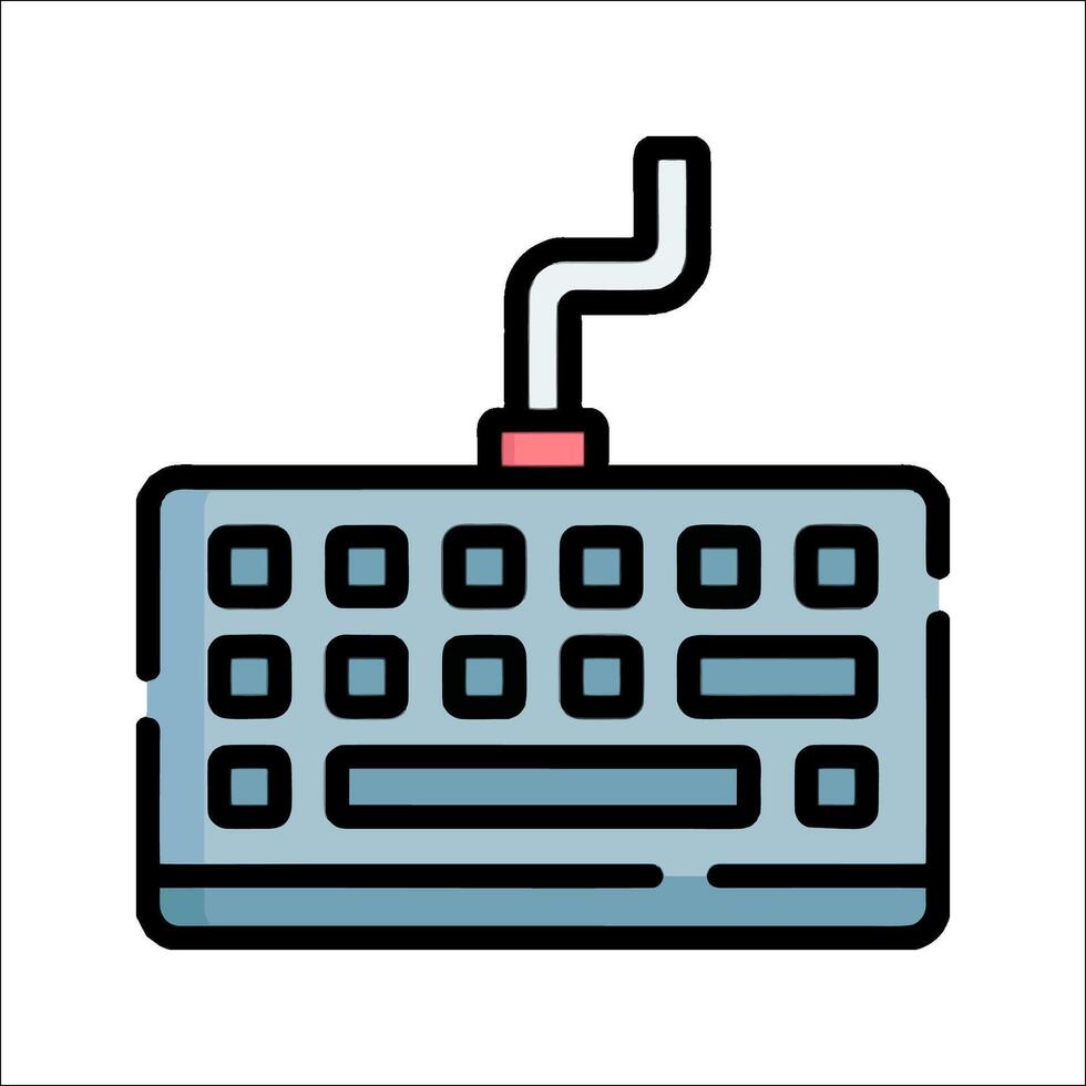 Computer keyboard icon illustration 52202603 Vector Art at Vecteezy