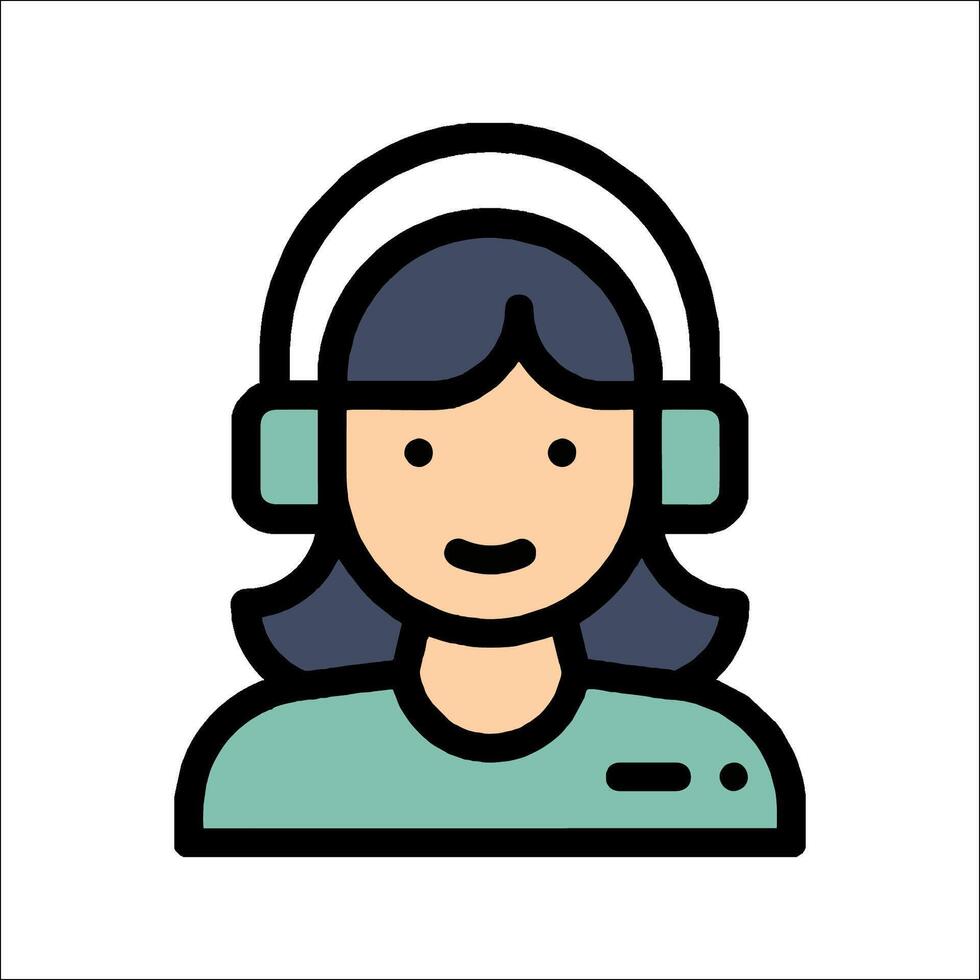 Call center agent icon illustration 52206513 Vector Art at Vecteezy Call center agent icon illustration 52206513 Vector Art at Vecteezy