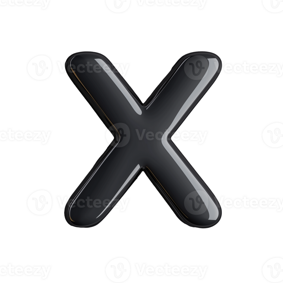 X Png Black And White