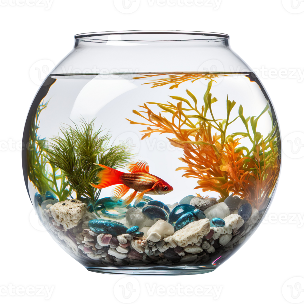 Fish Bowl Aquarium isolated on transparent background 52243985 PNG