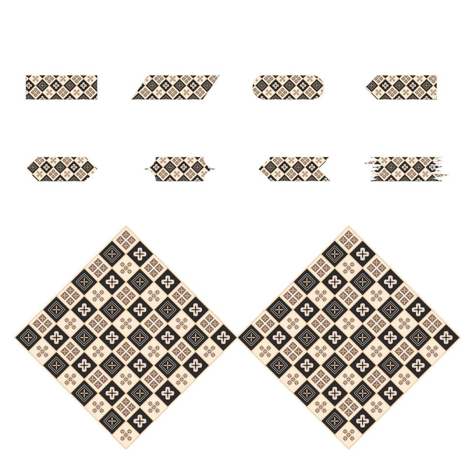 Java Bali Indonesian Batik pattern 52246574 Vector Art at Vecteezy