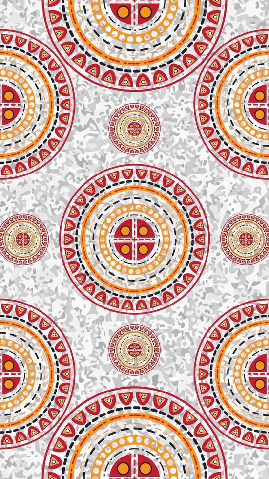 Modern Abstract Background With Overlapping Circles And Lines In Vibrant Colors 52255460 Vector