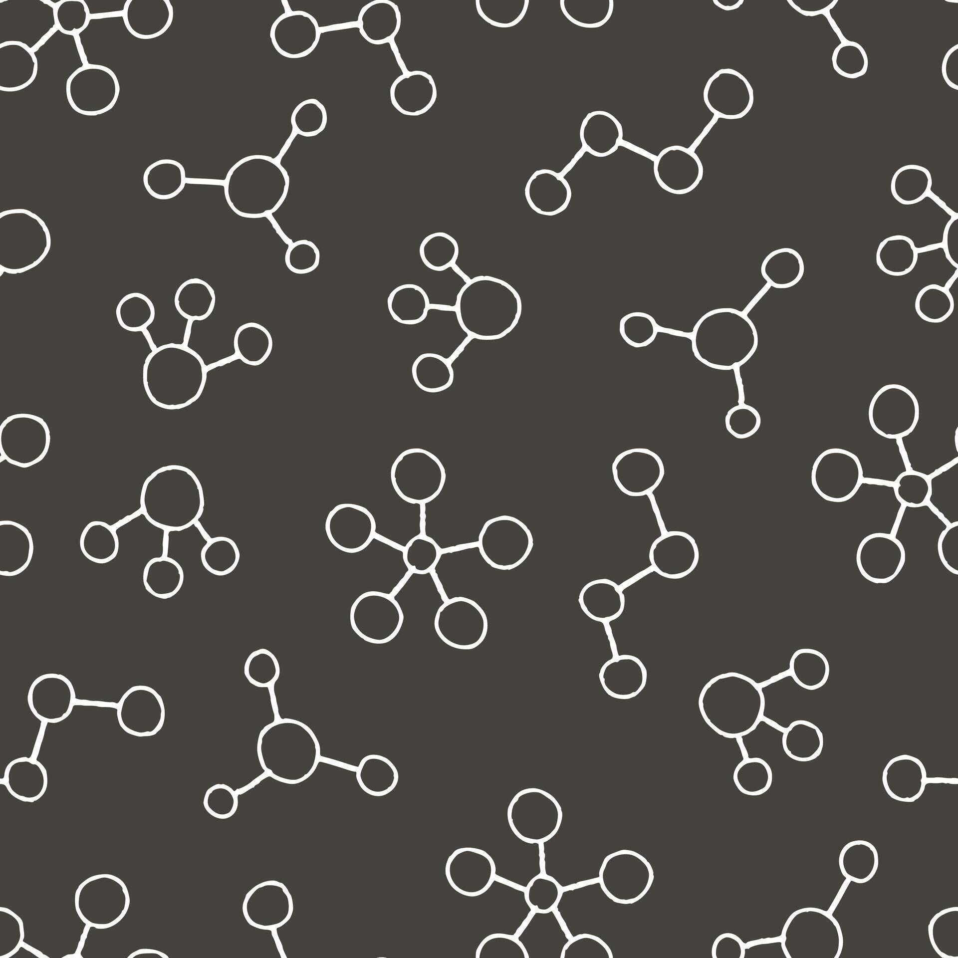 Outline Bunch Of Molecule Seamless Pattern Illustration Design 52260165 Vector Art At Vecteezy