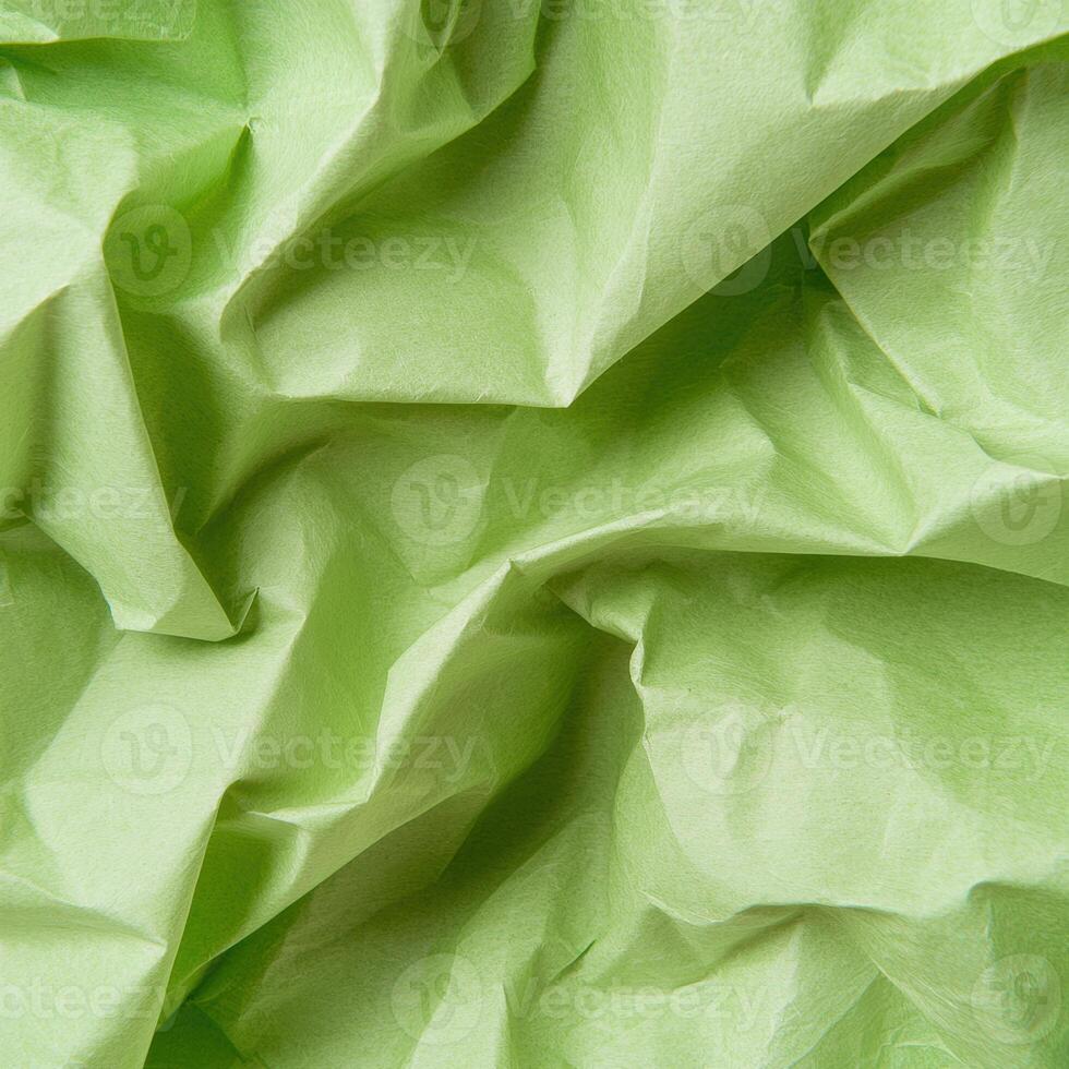 Crumpled green tissue paper texture 52273155 Stock Photo at Vecteezy