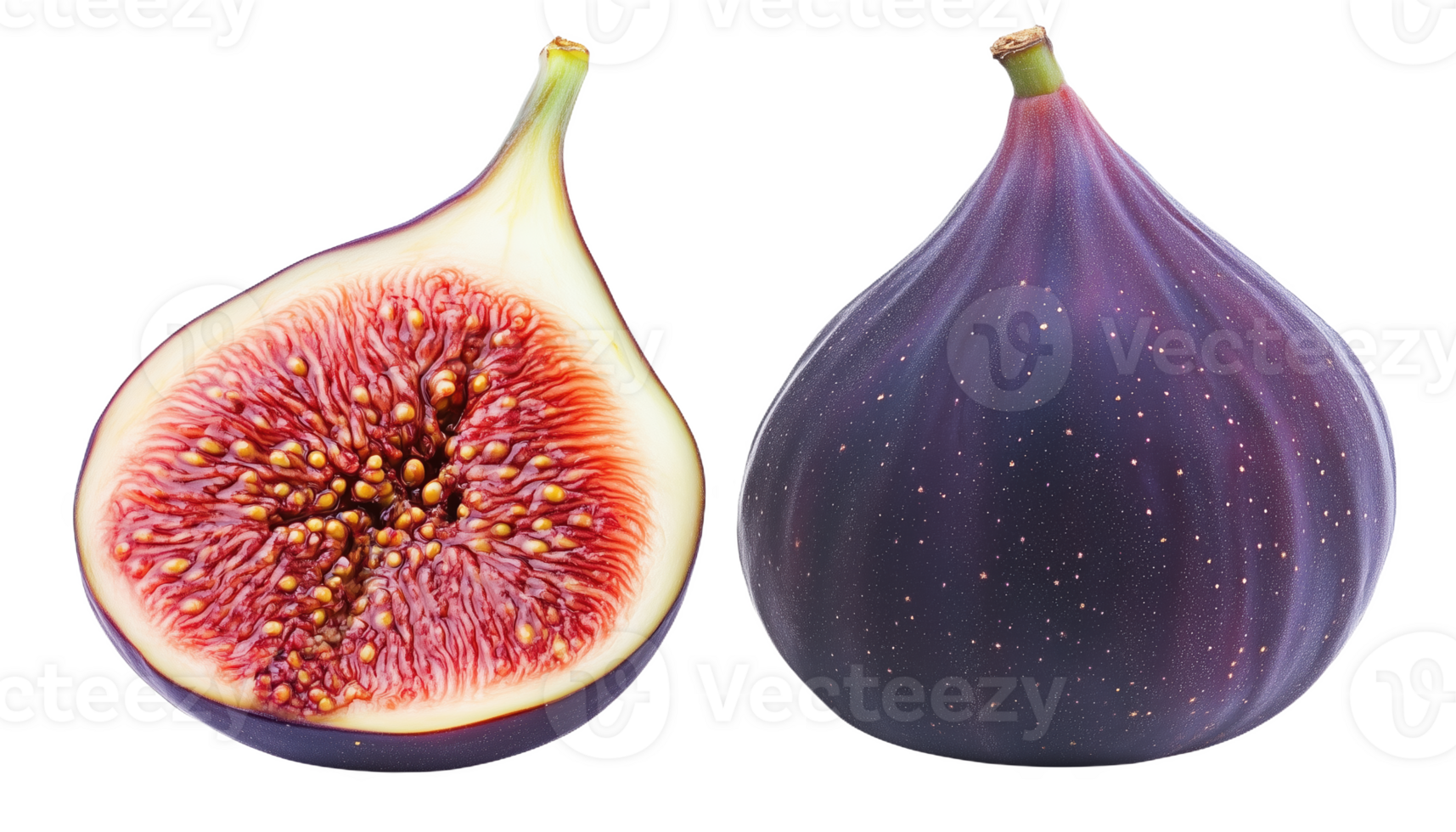 Fresh Figs Whole And Halved Showcasing Vibrant Color And Juicy Texture 52291702 Png
