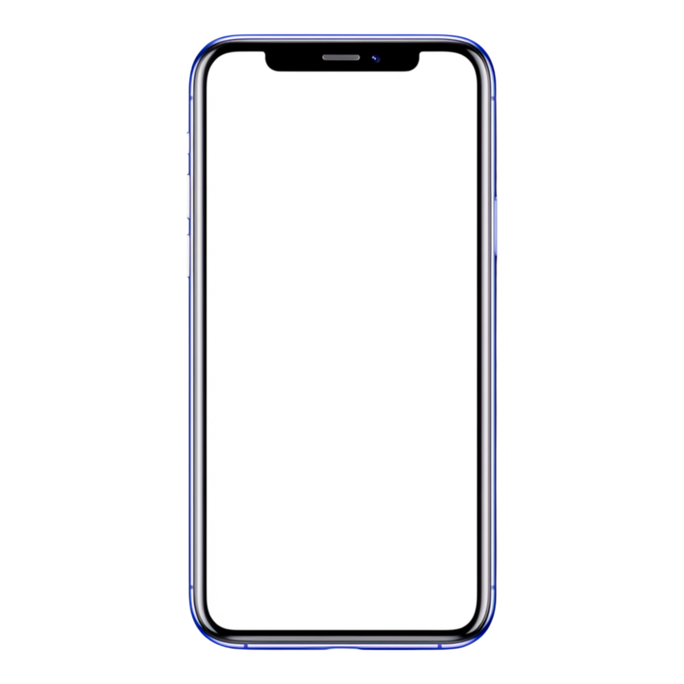 Blank Phone Screen for Mockup and Design Projects 52321519 PNG