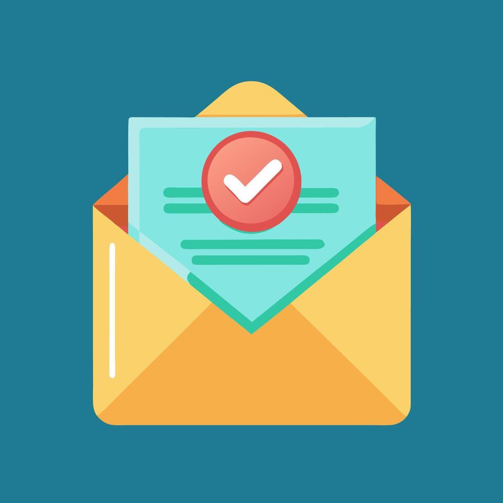 Envelope with checked document icon 52332904 Vector Art at Vecteezy Envelope with checked document icon 52332904 Vector Art at Vecteezy