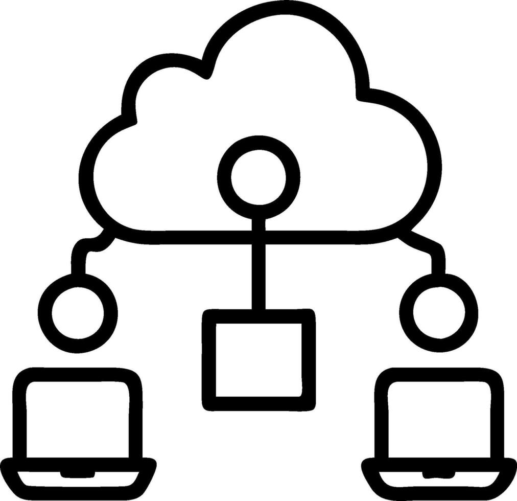 3d Plain Office Background With Cloud Computing Teamwork Copy Space Concept As Simple Plain