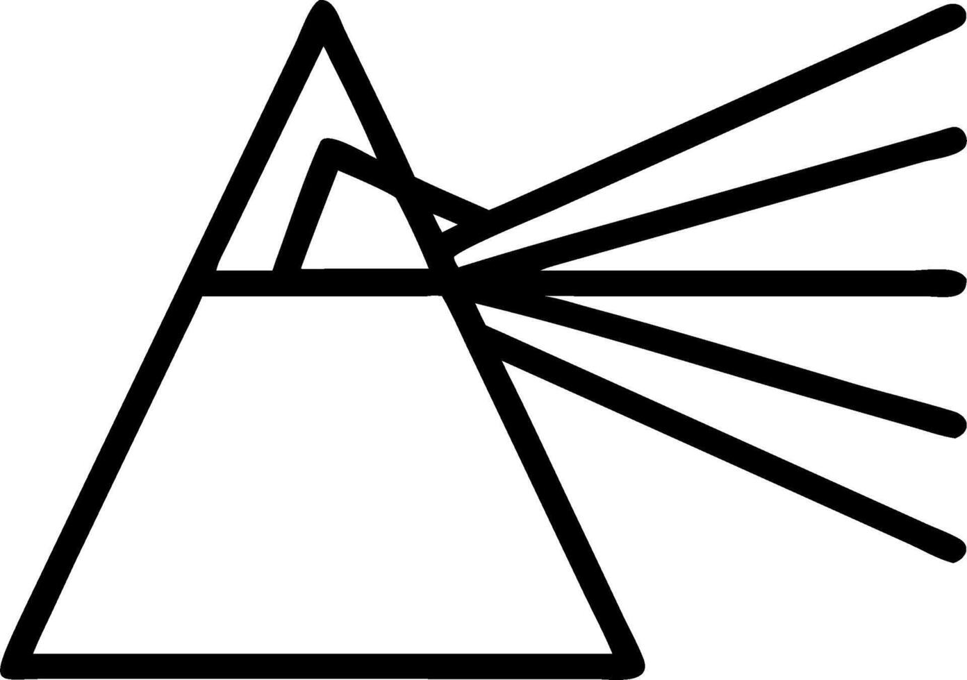 3d Glossy Abstract Light Beams Through A Prism Creating A Spectrum Symbolizing Enlightenment And