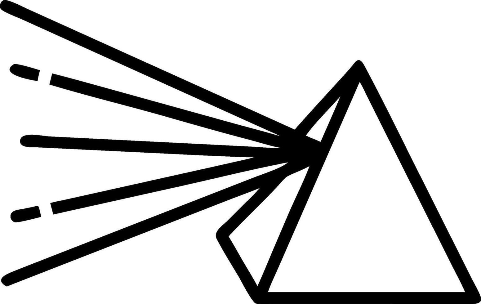 3d Glossy Abstract Light Beams Through A Prism Creating A Spectrum Symbolizing Enlightenment And