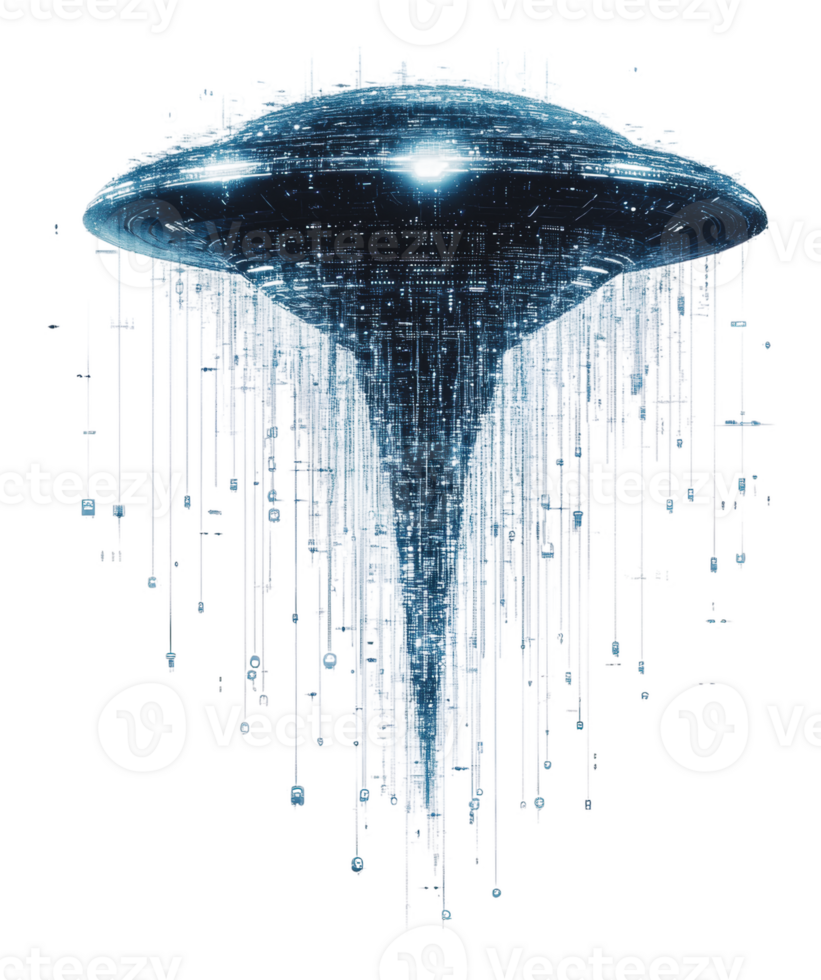 Binary cascade in deep space vortex 52349134 PNG