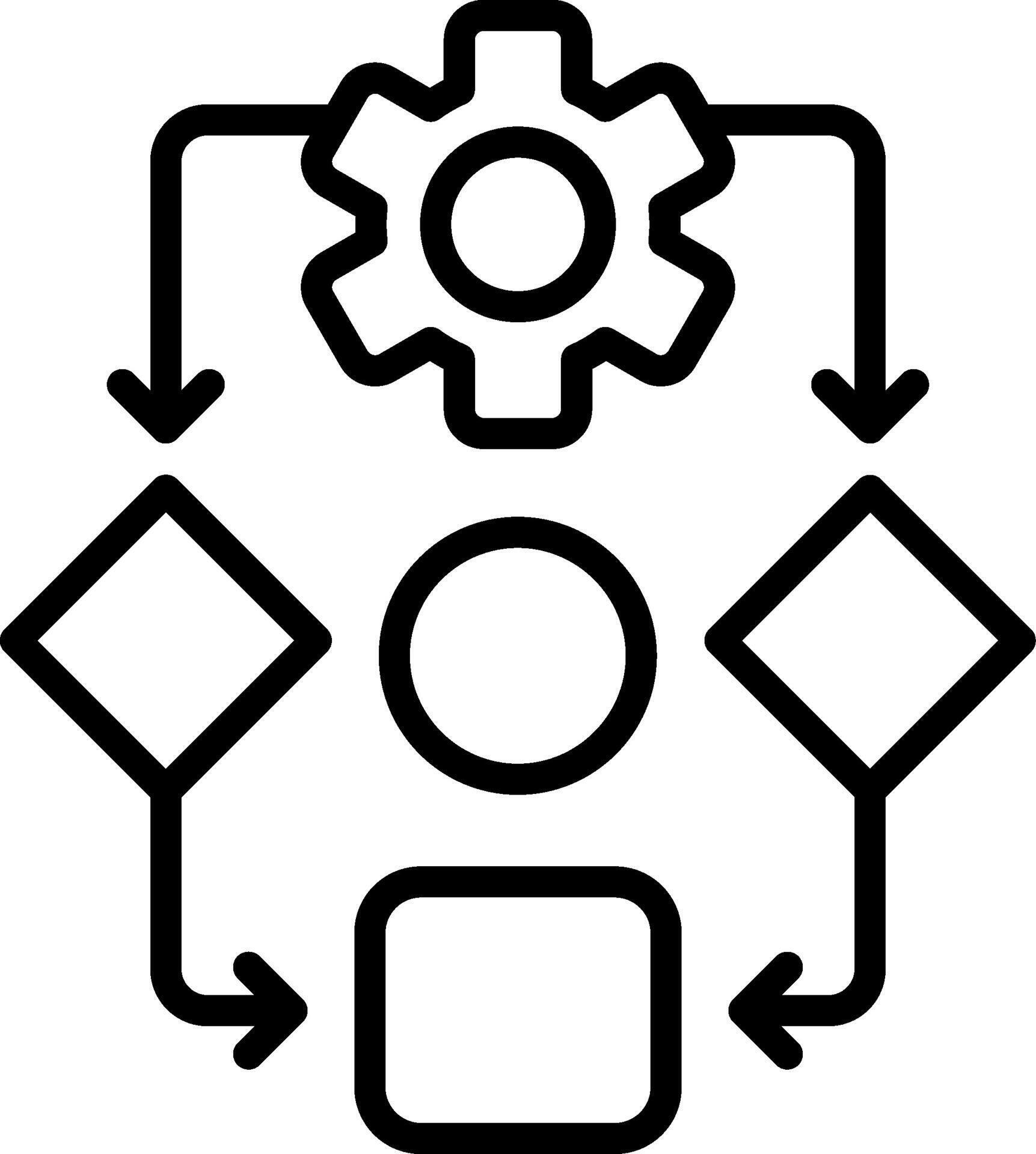 Predictive modeling Line Icon Design 52376153 Vector Art at Vecteezy