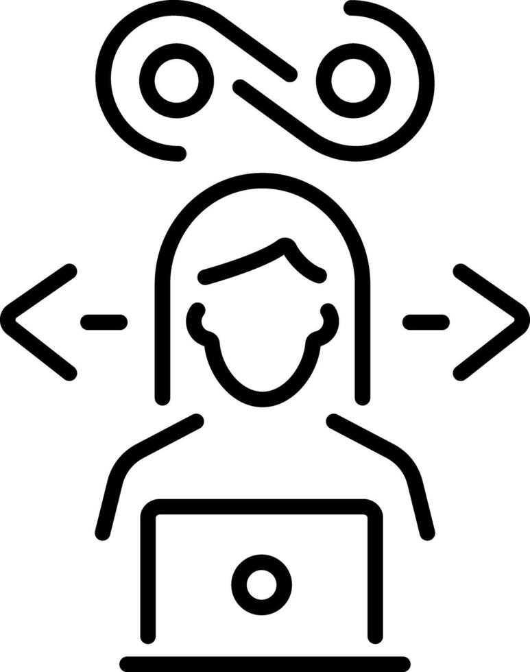 Devops process icon in linear style 52383701 Vector Art at Vecteezy