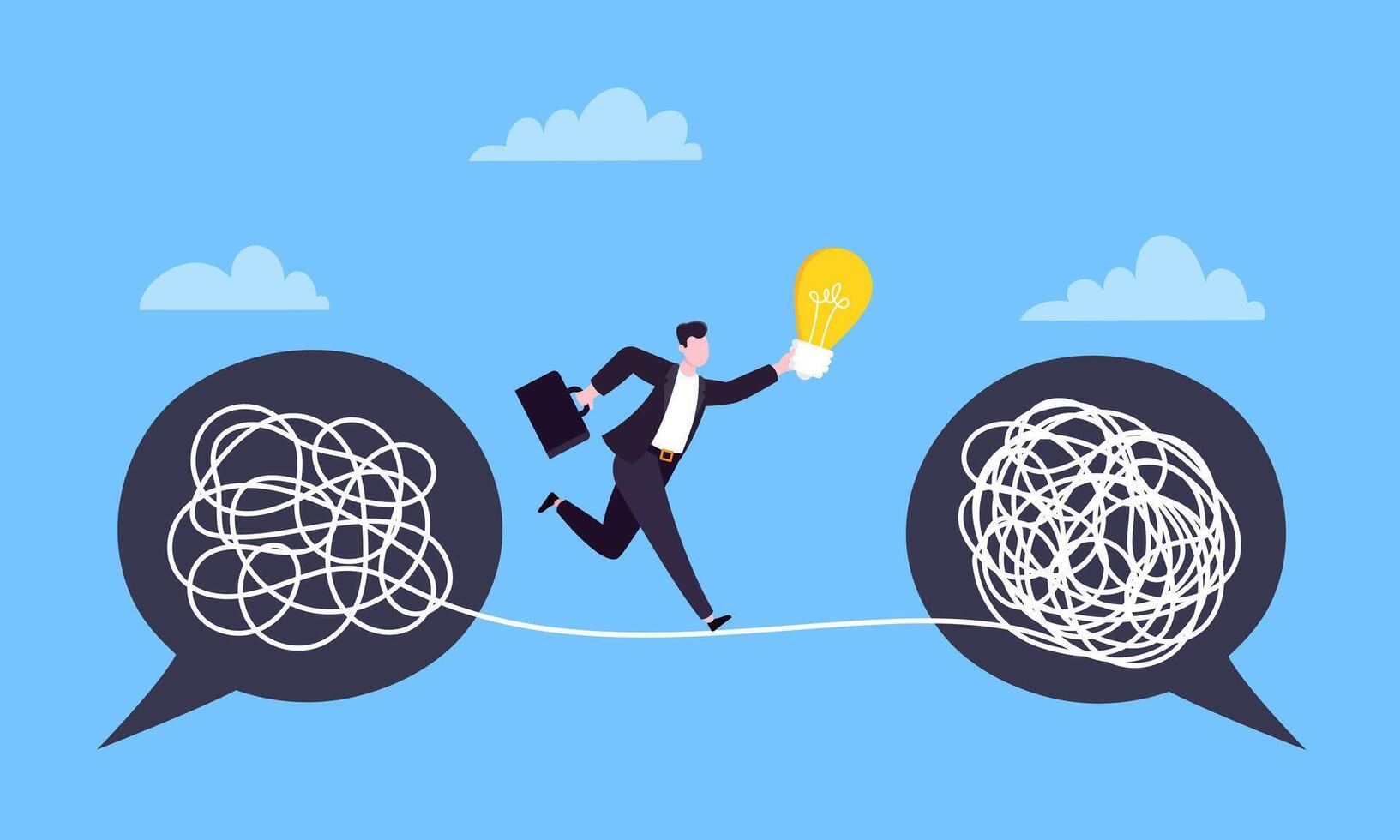 Understanding problem solution simplify challenge. 52390155 Vector Art at Vecteezy