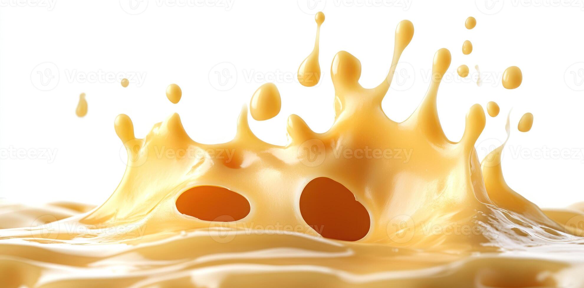 Golden Liquid Splash with Bubbles and Waves 52396997 Stock Photo at Vecteezy