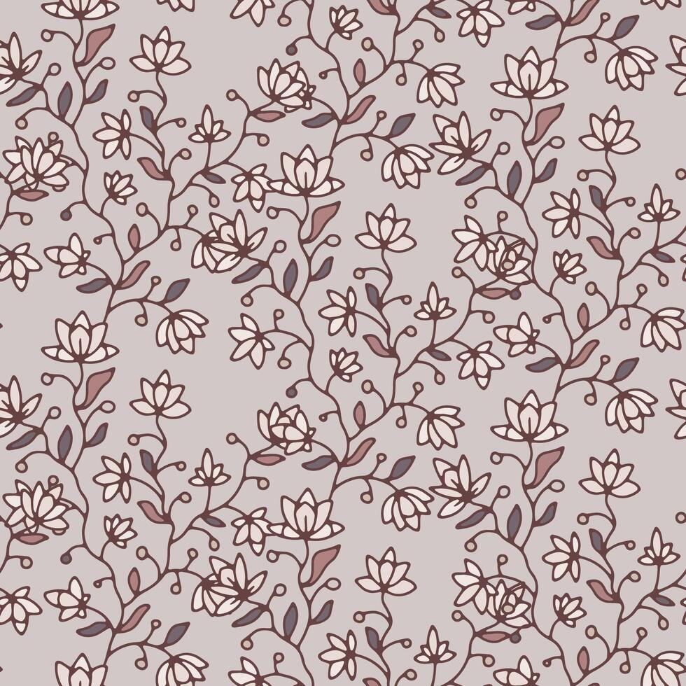 Delicate HandDrawn Floral Seamless Pattern 52401164 Vector Art at Vecteezy Delicate HandDrawn Floral Seamless Pattern 52401164 Vector Art at Vecteezy