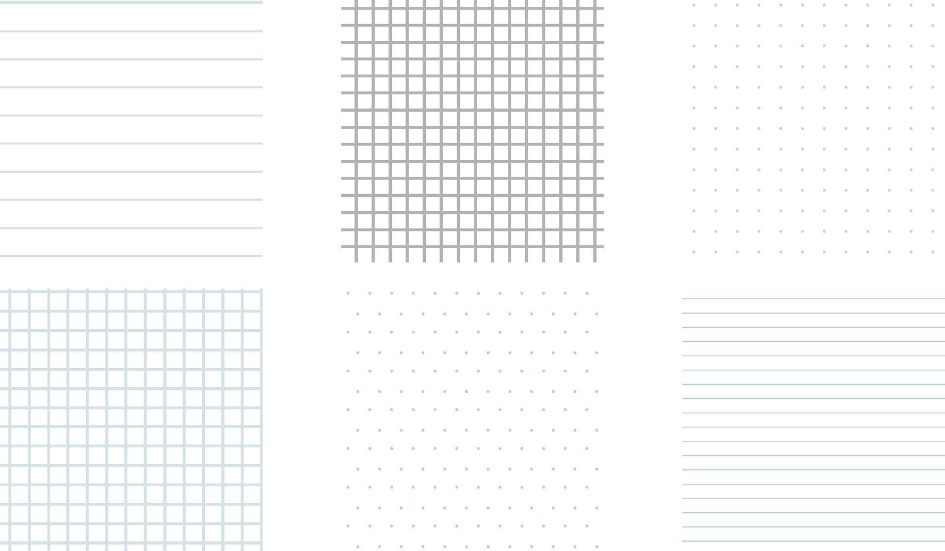 Grid empty background, square, line dot graph paper, school math sheet ...