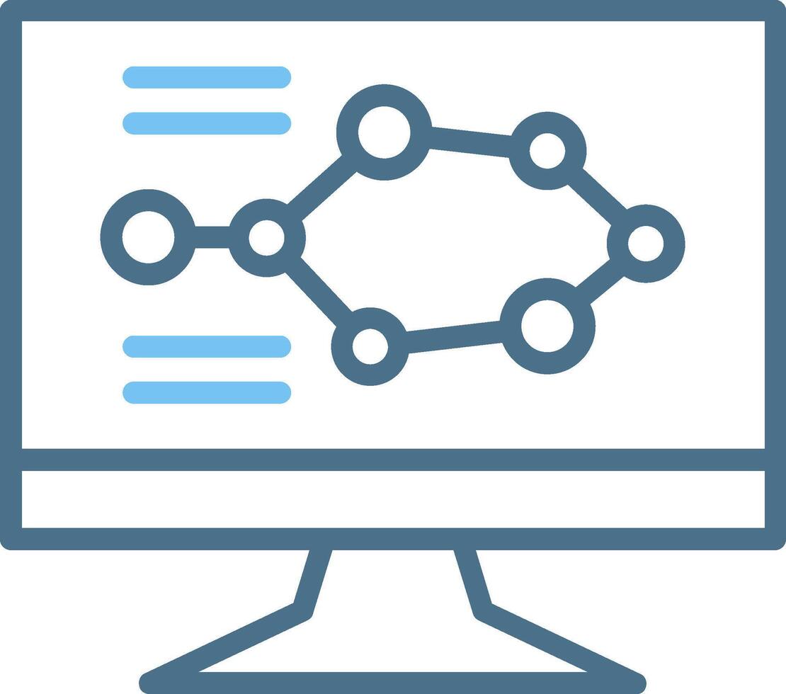 Bioinformatics Line Two Colour Icon Design 52410531 Vector Art at Vecteezy