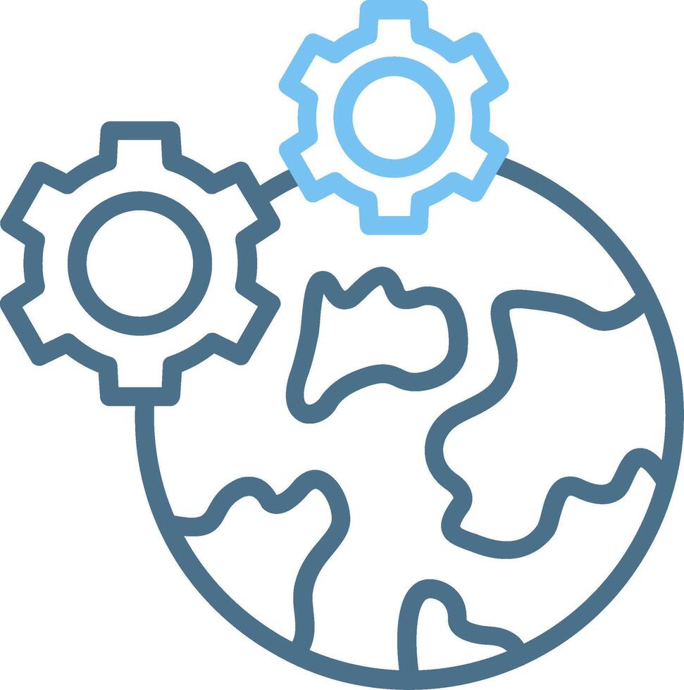 Global Setting Line Two Colour Icon Design 52411221 Vector Art at Vecteezy