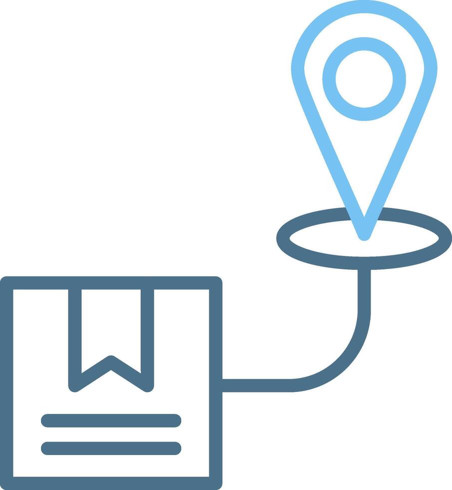 Destination Line Two Colour Icon Design 52415010 Vector Art at Vecteezy