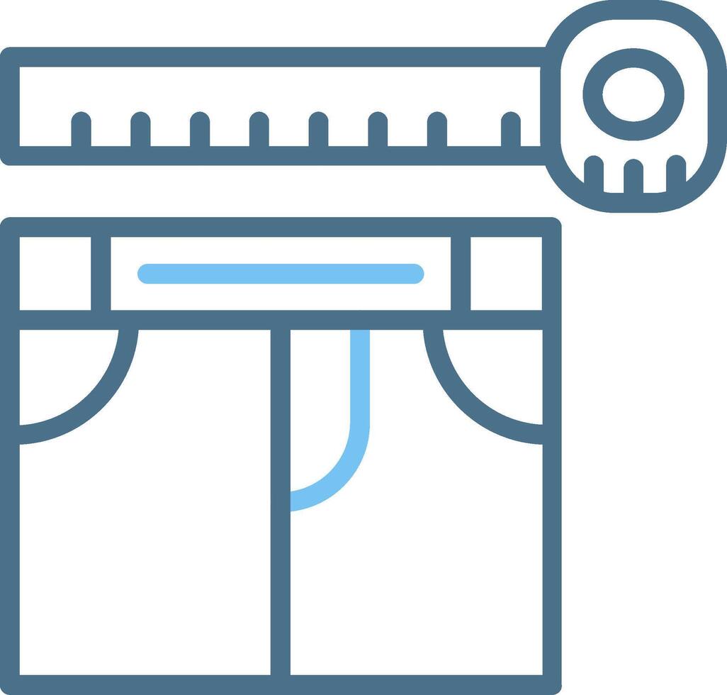 Measuring Line Two Colour Icon Design 52415427 Vector Art at Vecteezy