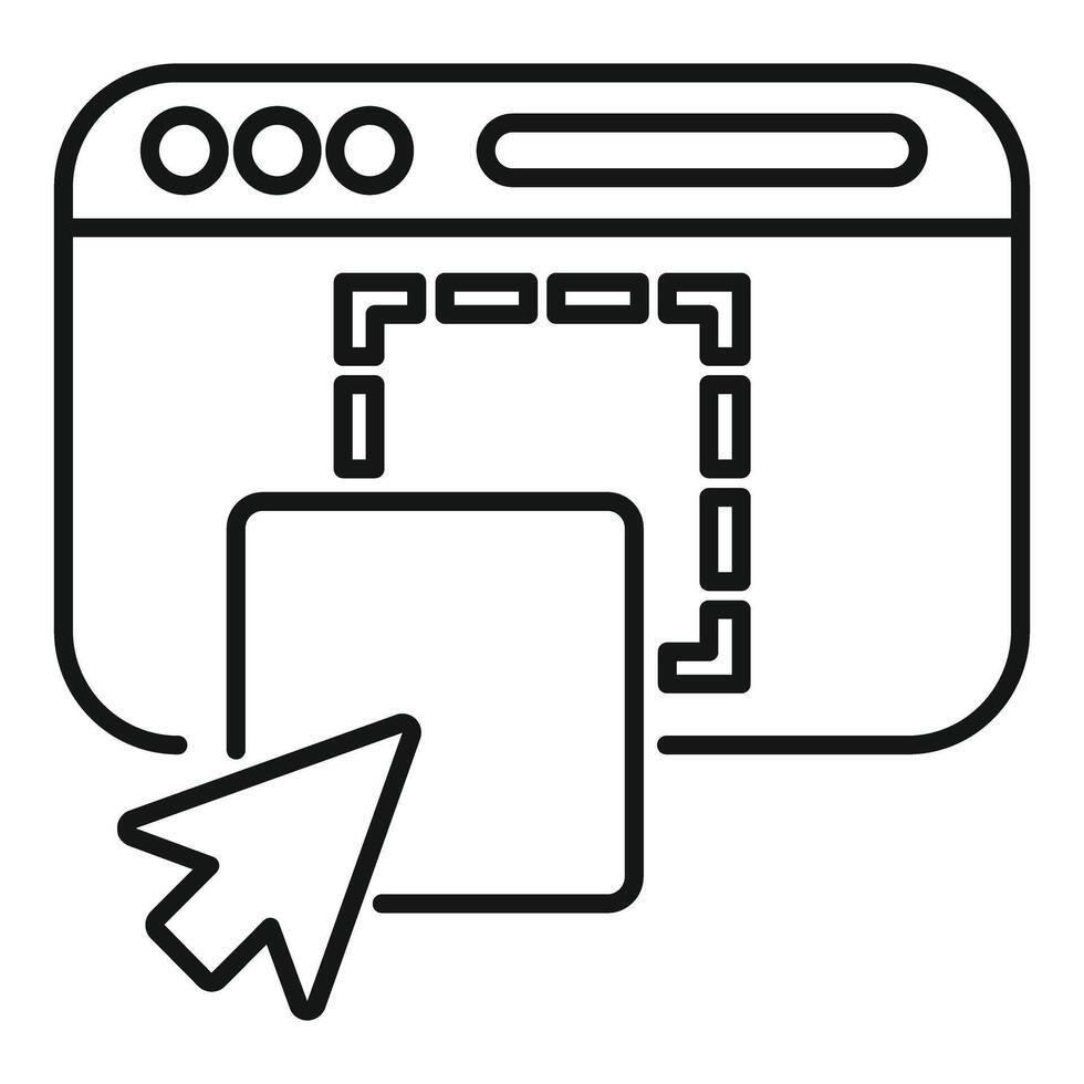 Web interface showing drag and drop functionality with mouse cursor ...