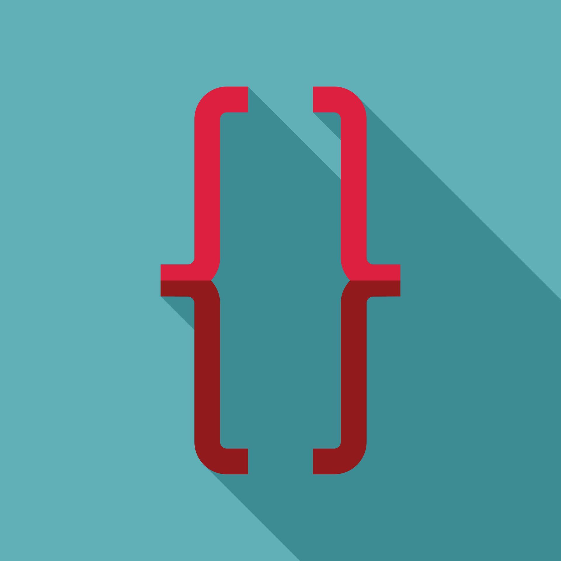 Curly Brackets Symbol Representing Programming And Coding 52439336