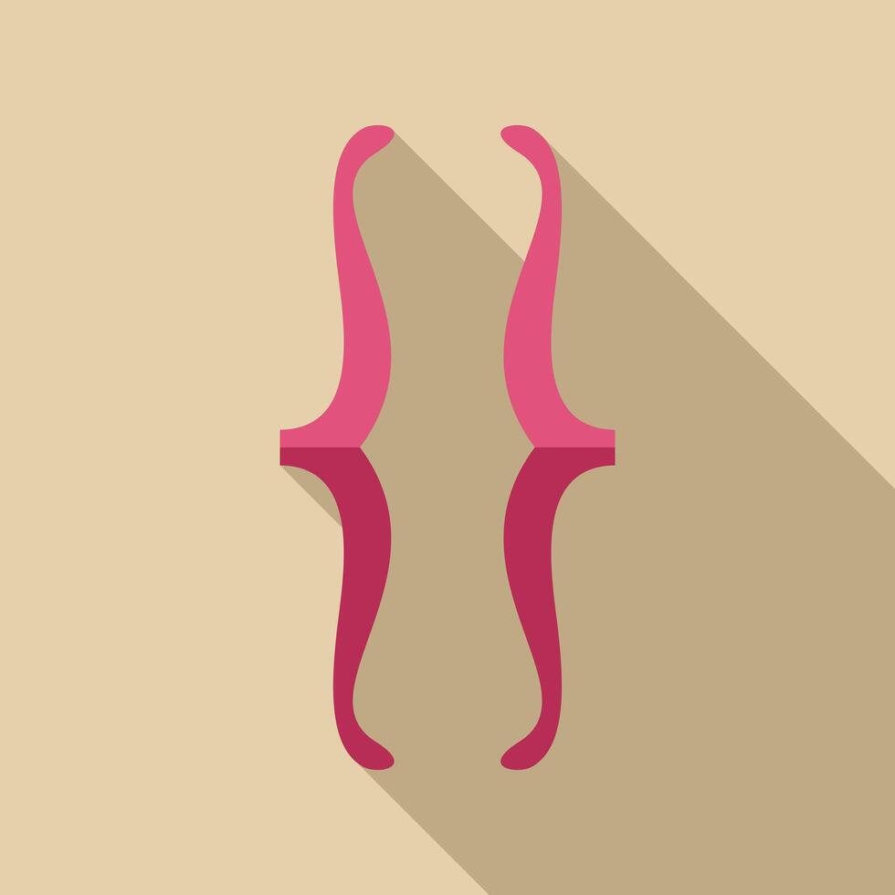 Curly brackets programming symbol with long shadow 52439338 Vector Art at Vecteezy