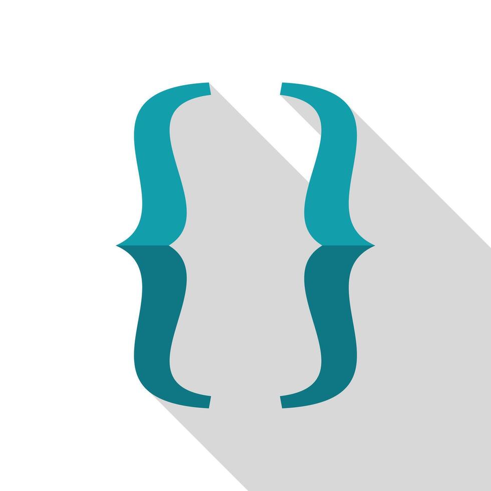 Curly Brackets Symbol Representing Programming And Coding 52439340 Vector Art At Vecteezy