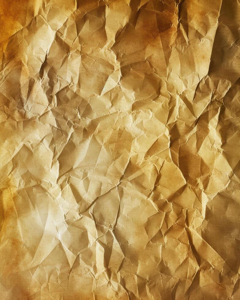 Crumpled brown paper texture 52489486 Stock Photo at Vecteezy