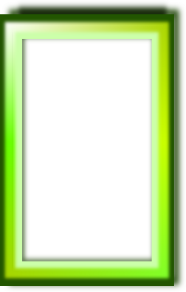 Neon Green Frame 52497381 Png