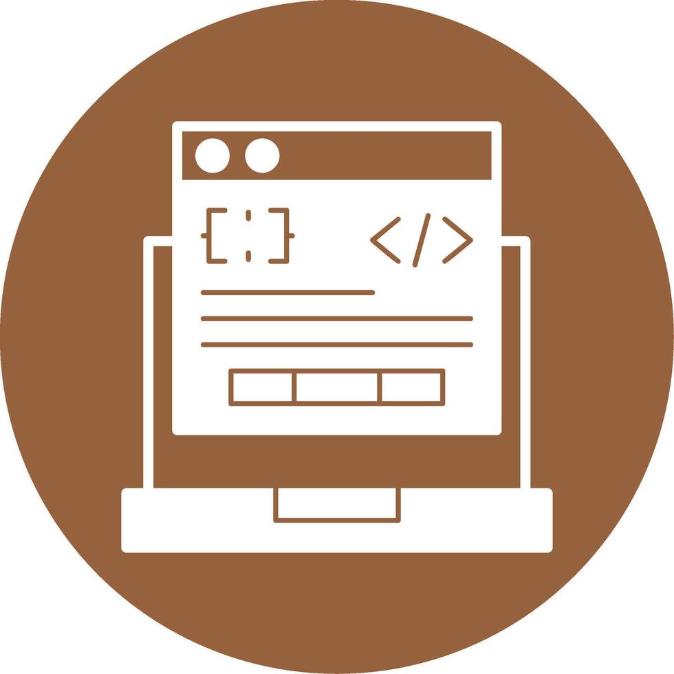 Code Processor Glyph Style Icon 52506958 Vector Art at Vecteezy