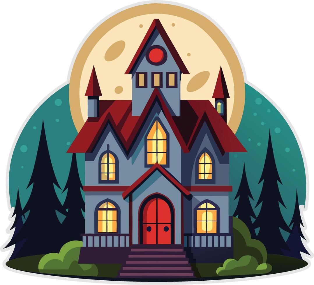 Eerie Gothic Mansion Design Available on EPS File 52524094 Vector Art ... Eerie Gothic Mansion Design Available on EPS File 52524094 Vector Art ...