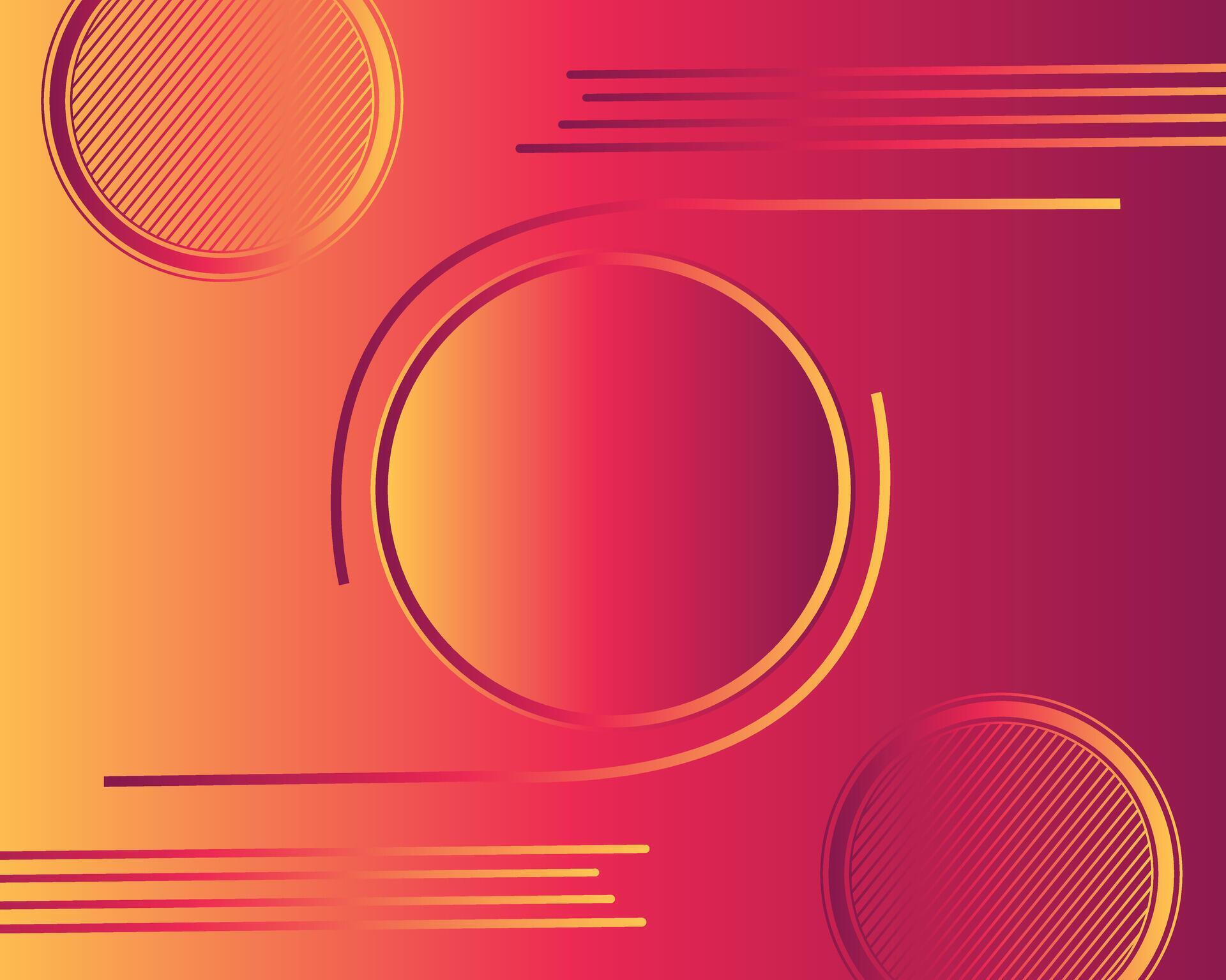 Radial Gradient Abstract Background With Yellow Red Gradient Circle